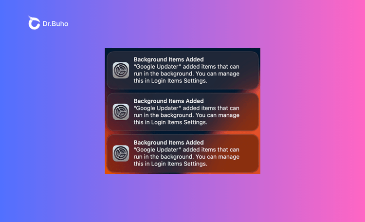 How to Disable "Background Items Added" Notification on Mac