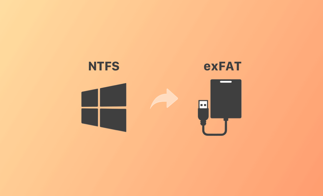 How to Convert NTFS to exFAT on Mac or Windows 10/11 PC