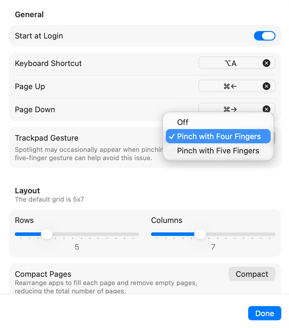 Using Trackpad Gestures