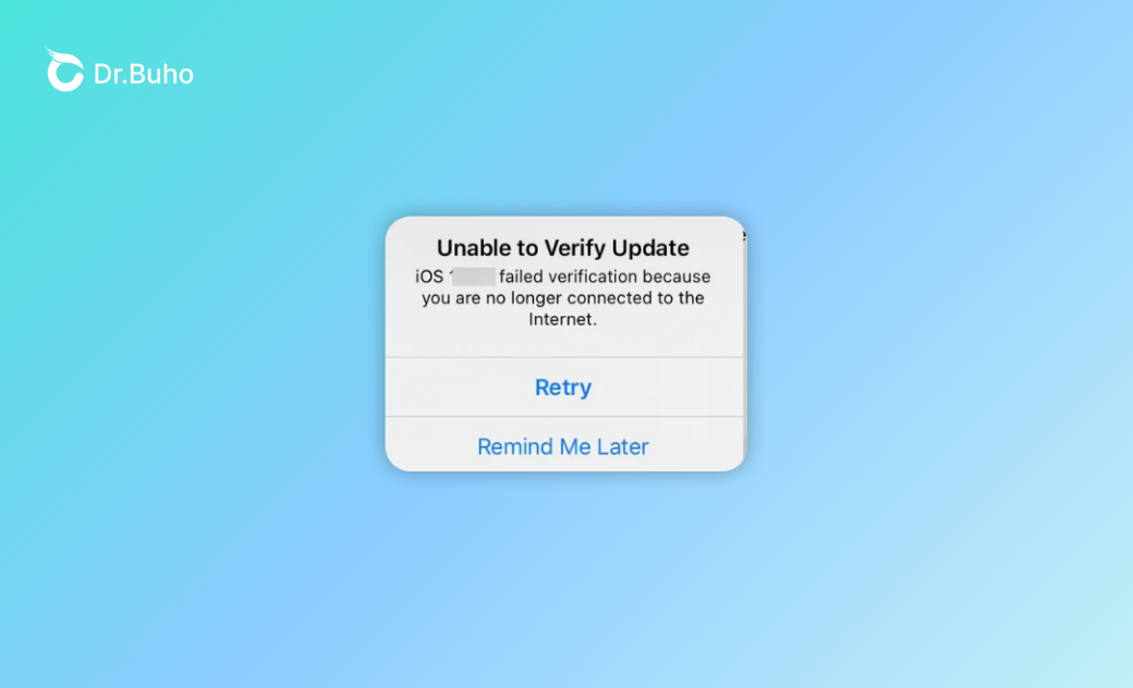 iOS 26.0.1 Unable to Verify Update? Try These 9 Fixes