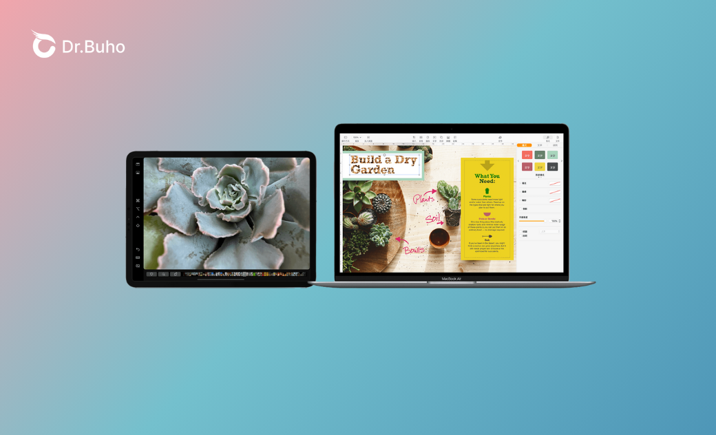 Macの画面をiPadにミラーリングする方法 - Dr.Buho