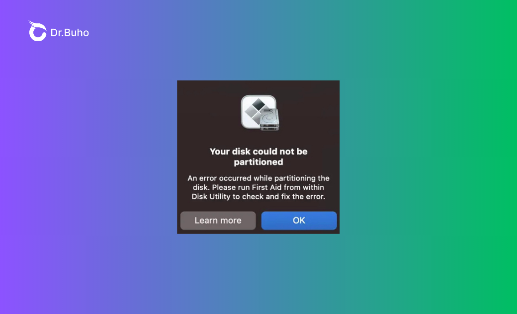 Your Disk Could Not Be Partitioned In Boot Camp 6 Fixes